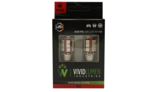 High-Performance 1157 Red LED Bulbs | Long Lasting Pair – Vivid Lumen ...