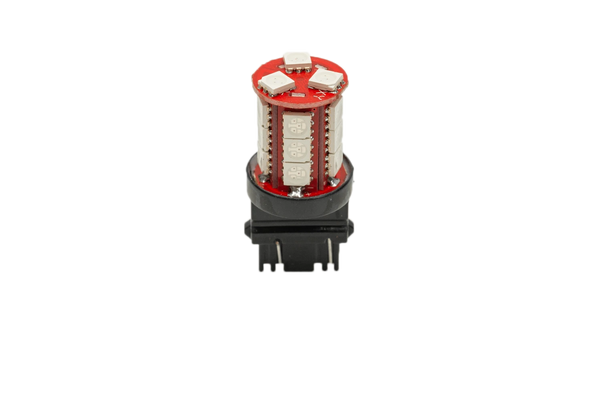 3157 Red LED Bulbs (Pair) | Enhanced Brightness – Vivid Lumen Industries